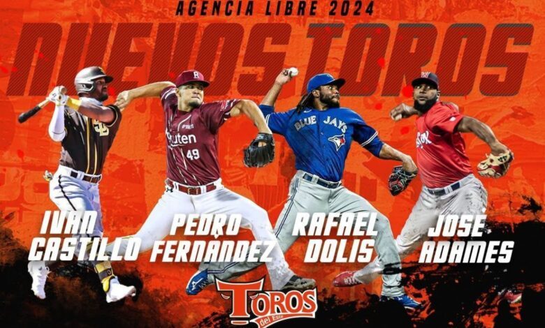 Castillo y Dolis encabezan nuevas contrataciones de Toros en agencia ...